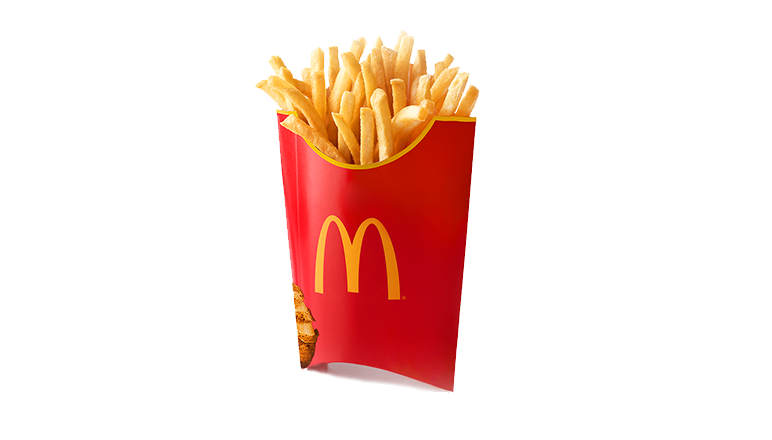 Large fries mcdonalds store